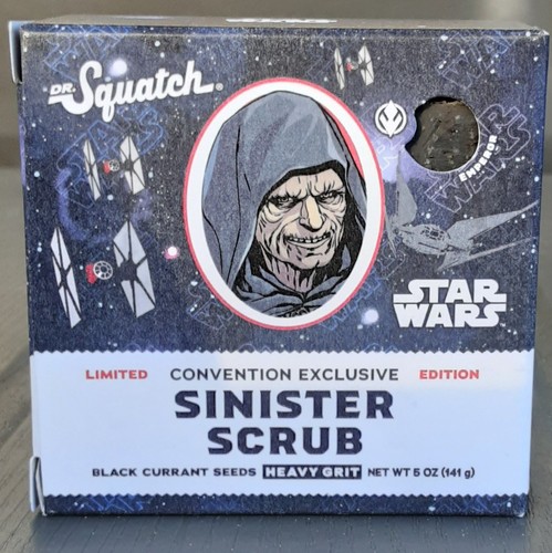 SDCC 2025 Exclusive Dr. Squatch SINISTER SCRUB Limited Edition ...