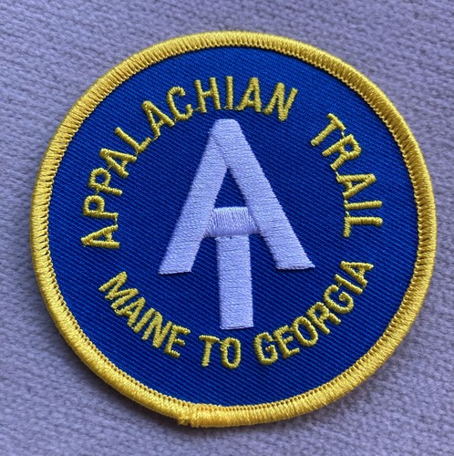 3” National Park Service APPALACHIAN TRAIL IronOn Fabric Patch MAINE TO ...