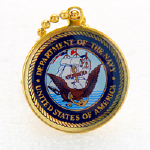 USN Navy Key Chain 1" (Made in the USA) Rare | eBay