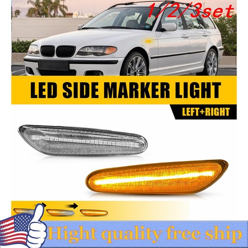 2/4x For BMW E60 E82 E90 E83 E92 LED Marker Side Turn Signal Light ...