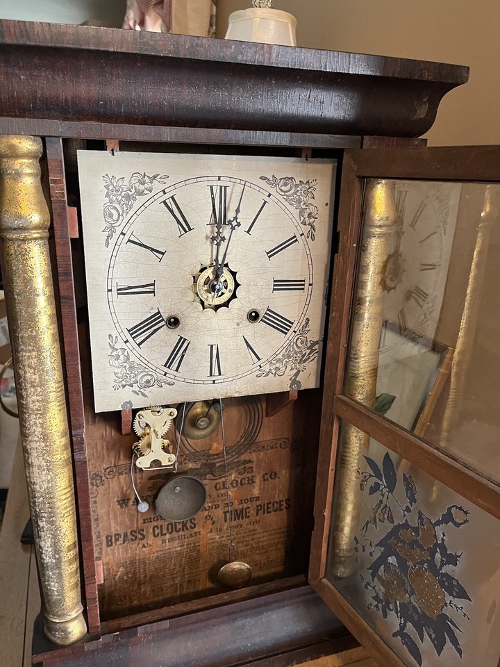 Antique Waterbury 30 Hour Ogee Clock 1860's, Complete working 100% ...