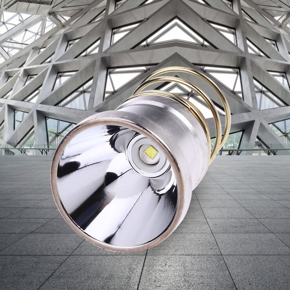 White Light 1000-Lumen Lamp Head 1-Mode LED Light Bead LED Flashlight ...