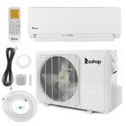 Zokop 4-IN-1 12000 BTU Mini Split Air Conditioner Heat Pump Remote 19 ...