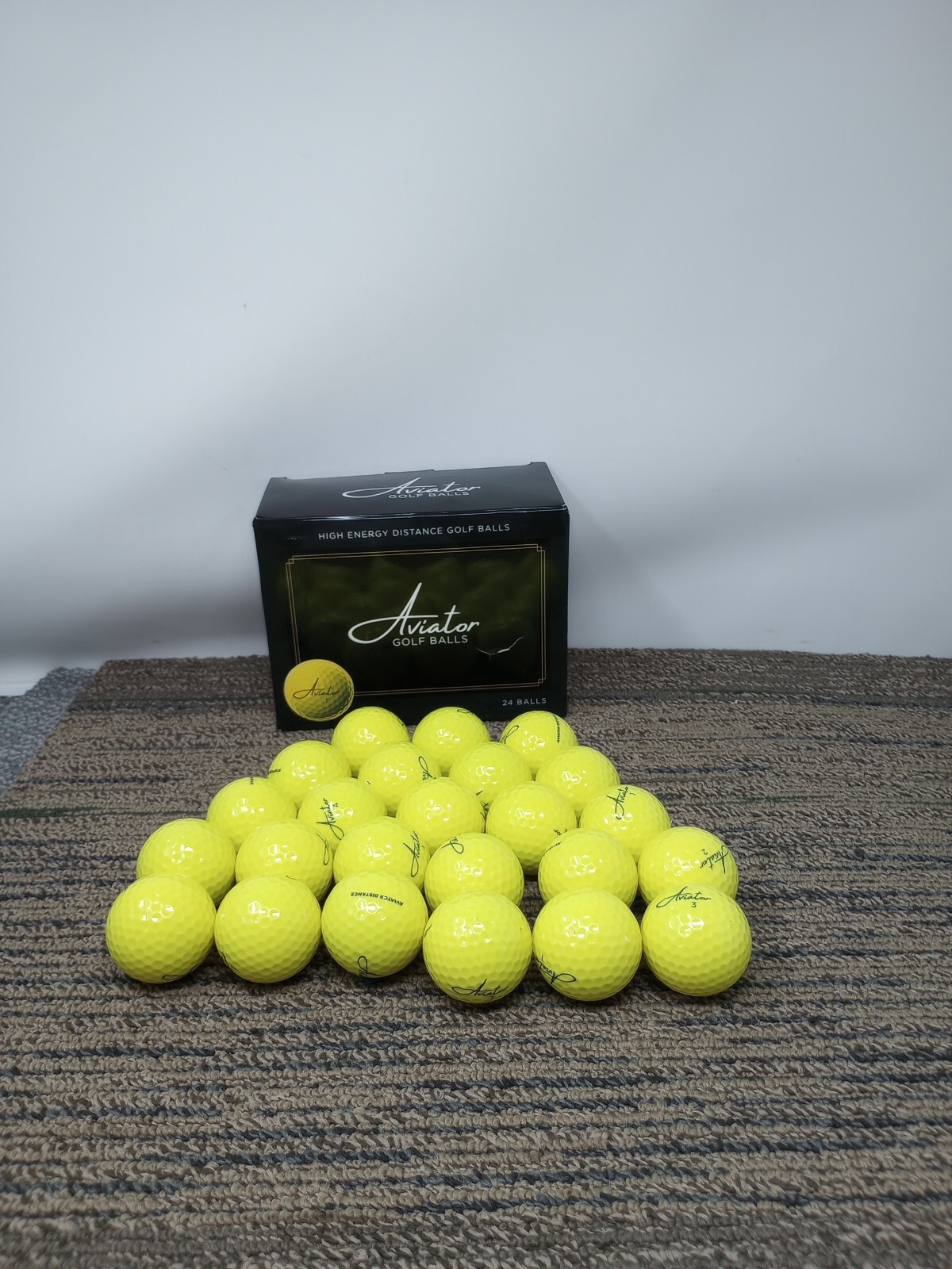 Aviator High Energy Distance Golf Balls 24 Pack Yellow NEW | eBay