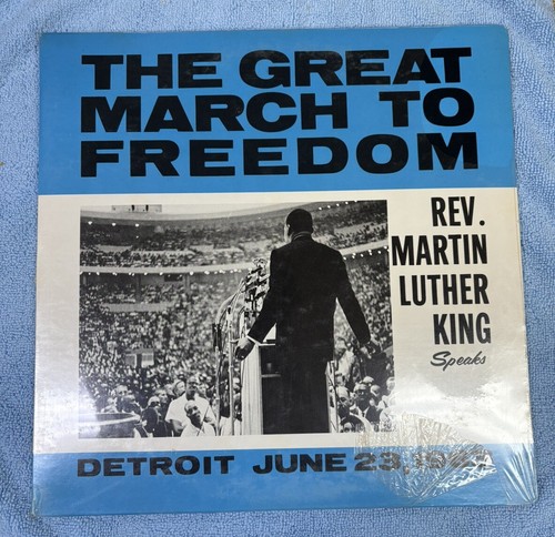 Rev. Martin Luther King The Great March To Freedom SEALED Detroit June ...