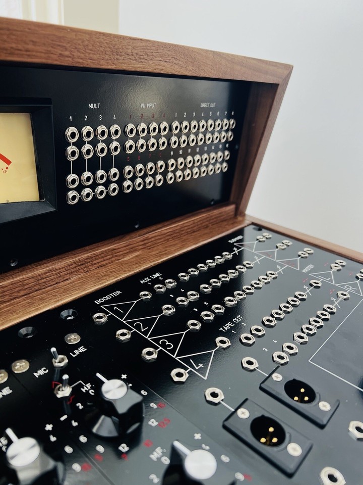 Custom 1970s Recording Console, 16 Channel, Quad Eight Electrodyne ...