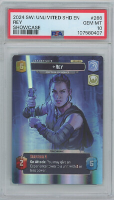 2024 Star Wars Unlimited REY Showcase PSA 10 | eBay