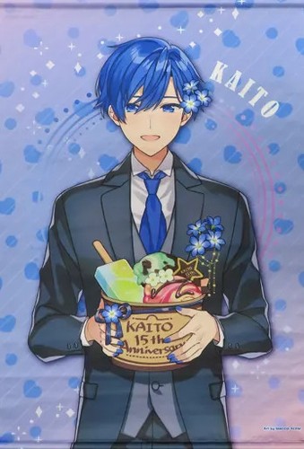Tapestry Kaito B2 Rakuten Collection Vocaloid 15Th Anniversary A-1 Award | eBay