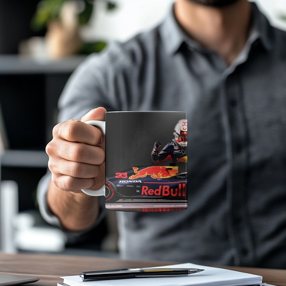 Max Verstappen inspired Formula One F1 11oz Mug Gift Ceramic Motorsport ...