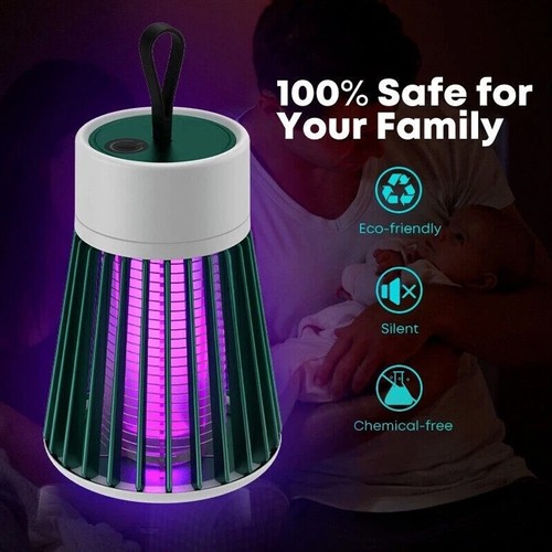 Insect Zappers Bug Fly Insect Trap Electric UV Light Mosquito Killer ...