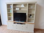 New Large Solid Pine 7ft Painted Media Unit/TV Dresser/Entertainment ...