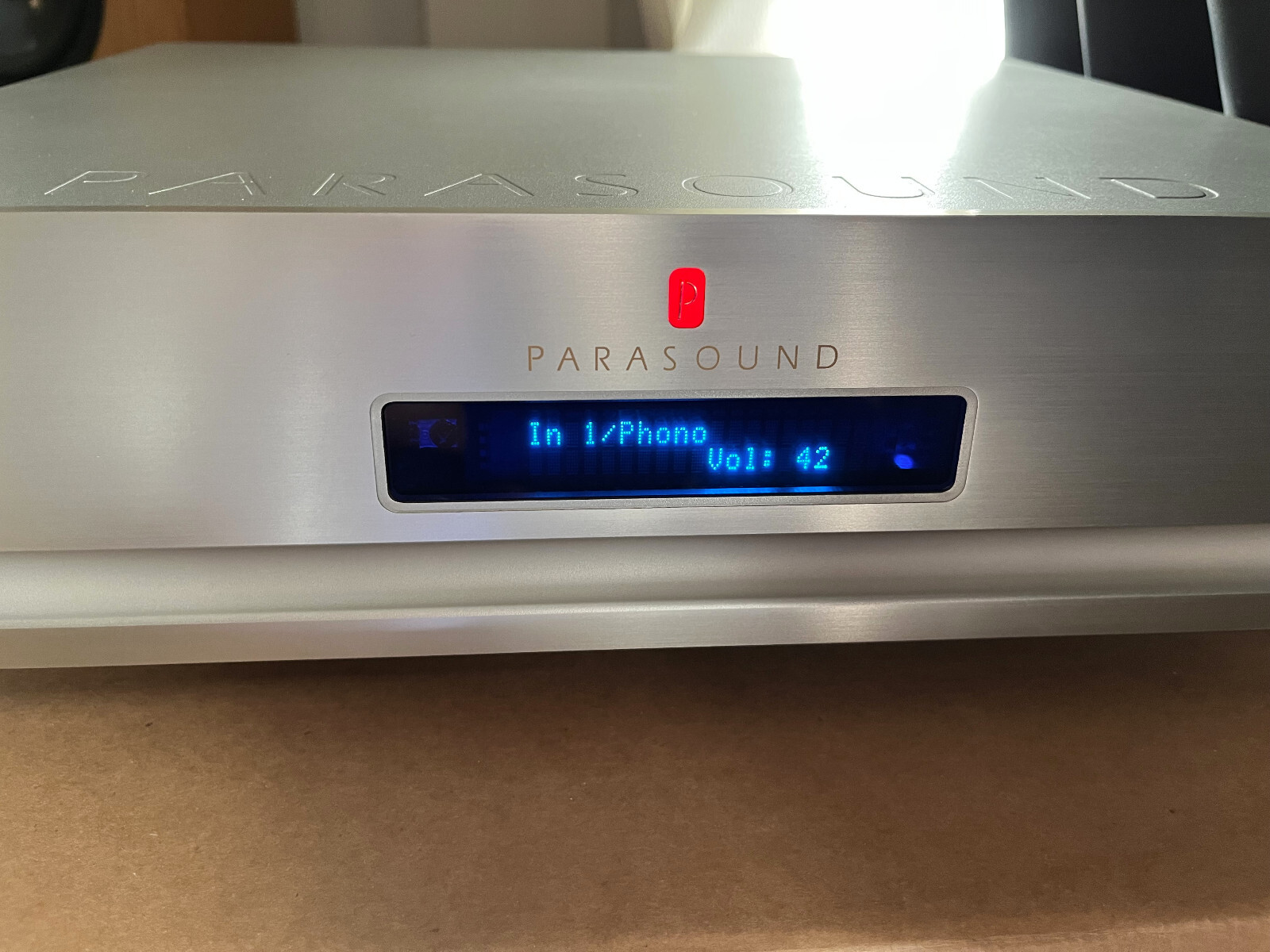 Parasound Halo P7 7.1 Pre-amplifier mint with racking ears, manual ...