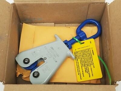 Campbell (500 Lbs WLL) Duplex Hand Grip Clamp with Eye Hook Up-To 5/16 ...