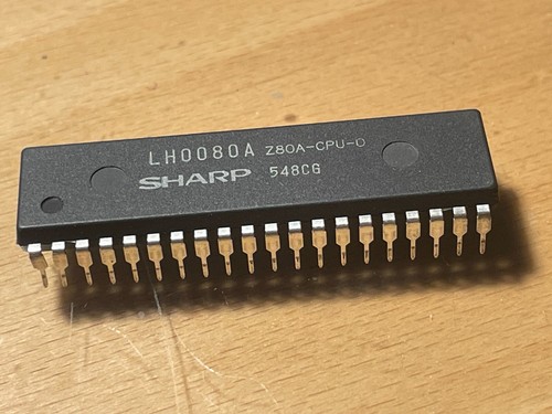 Sharp LH0080A - Z80A- CPU - D, 8-Bit Microprocessor, DIP40. | eBay