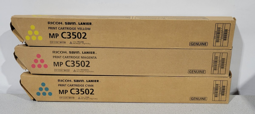 Ricoh MP C3502 841736/841737/841738 (CMY) Print Cartridge 618455448102 ...