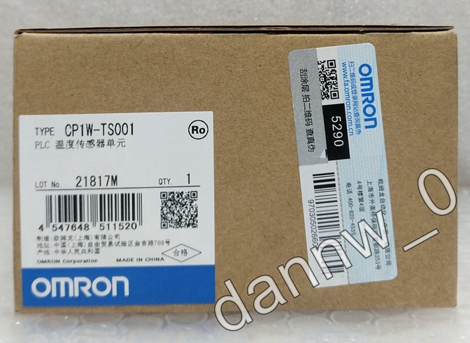 New In Box Omron CP1W-TS001 Temperature Sensor Unit | eBay