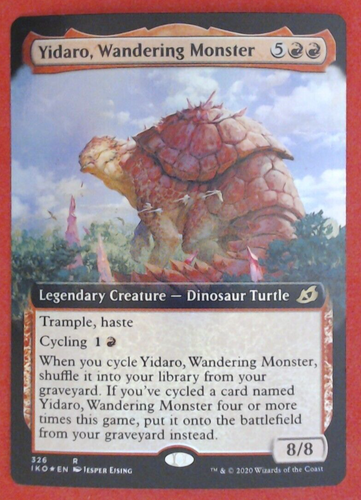 MTG - Foil Showcase - Yidaro, Wandering Monster (Extended Art) - Ikoria ...