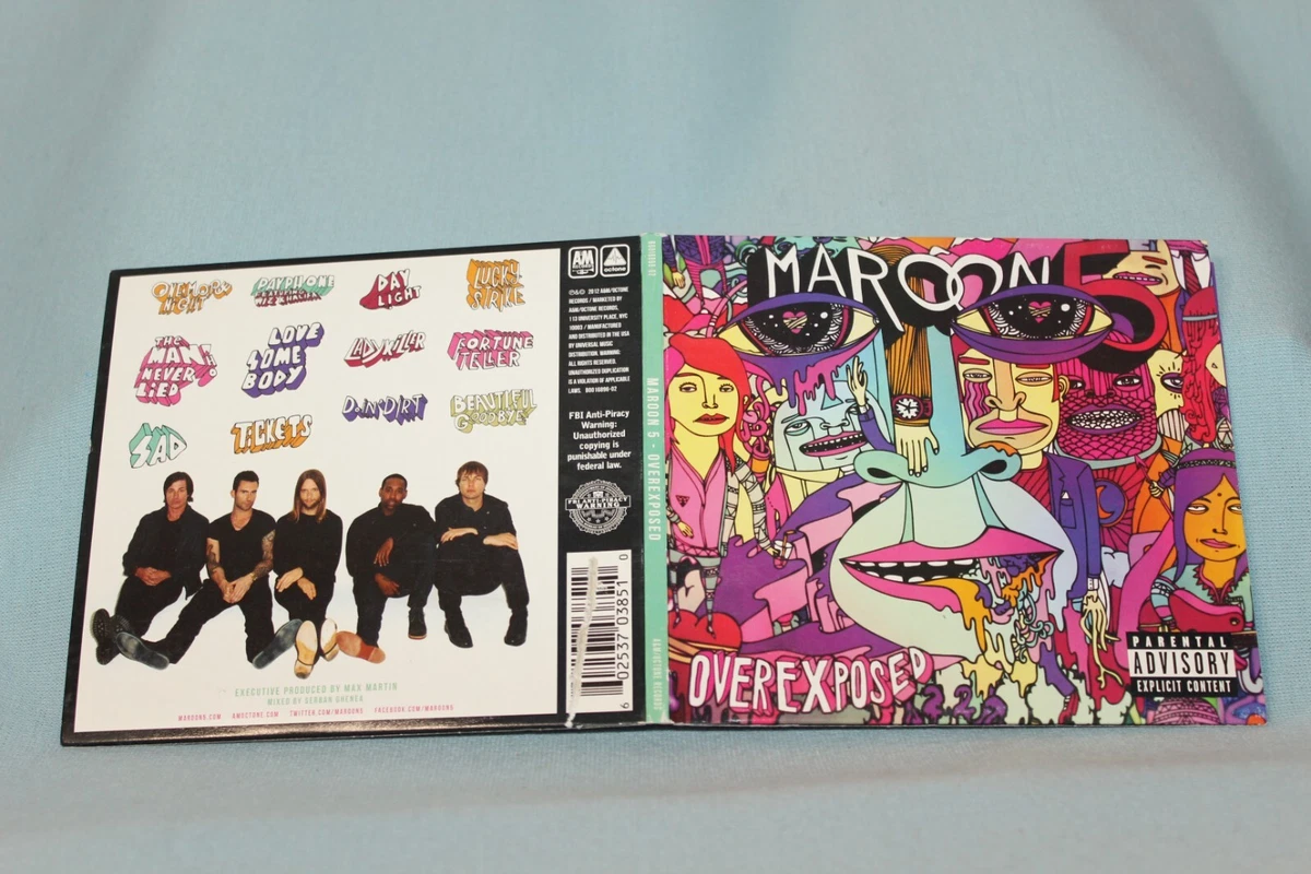 Maroon 5 Overexposed Cd