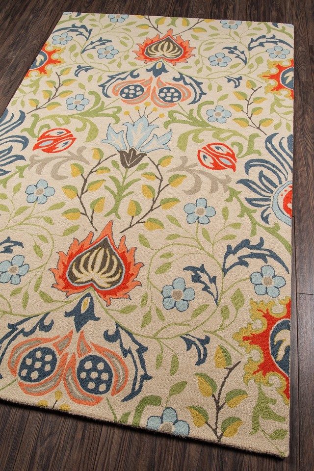 Arts & Crafts William Morris Style Wool Area Rug **FREE SHIPPING** | eBay