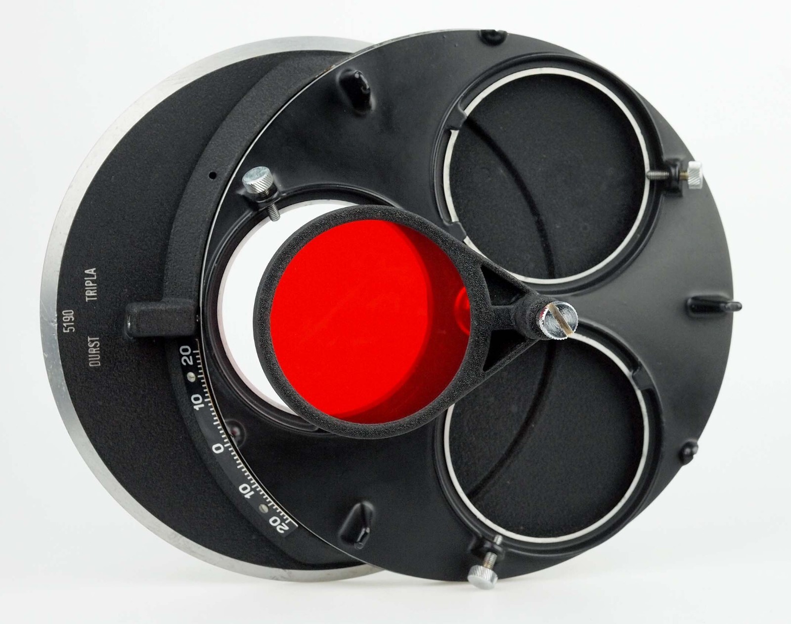 DURST TRIPLA 3 Fach Objektivrevolver Mit Rotfilter für Laborator 138S ...