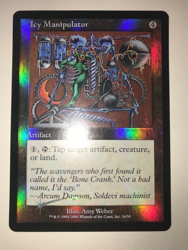 Icy Manipulator FOIL Deckmasters LP Artifact Uncommon MTG | eBay