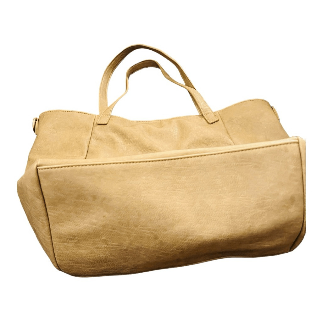 Antik Kraft Calliope Tote Taupe no shoulder strap fau… - Gem