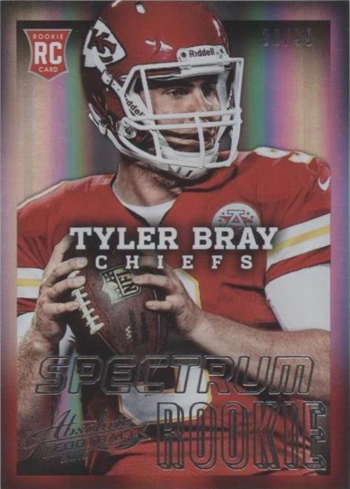 2013 Panini Absolute - Rookie Tyler Bray #193 Spectrum Silver /99 (RC ...
