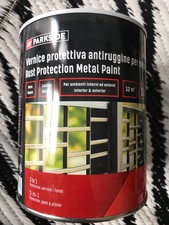 Parkside Anti-rust Metal Protection Paint 1l White 3in1 Buy 3 Get 1 for ...