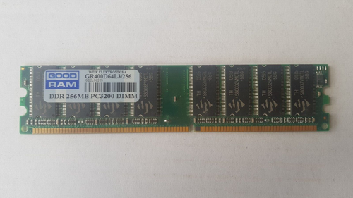 Memory RAM GOOD RAM DDR 256MB PC3200 DIMM | eBay