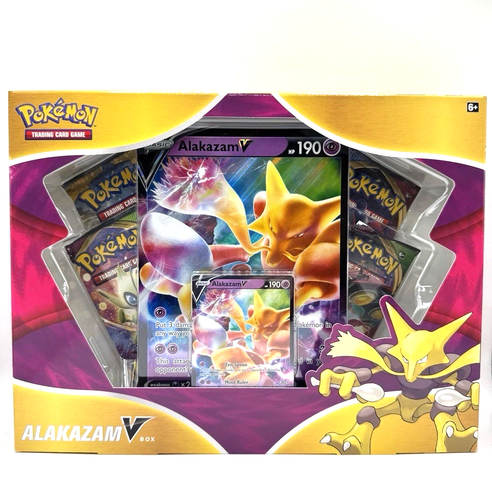 Pokemon Alakazam V Box New Sealed 820650807480| eBay