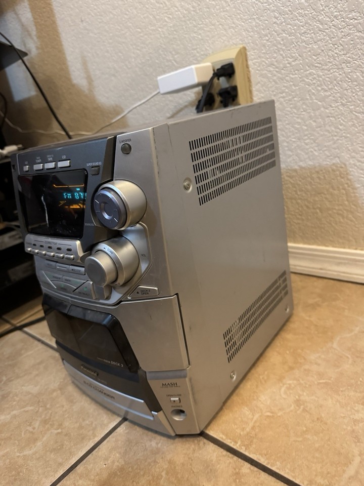 Panasonic SA-AK33 5-Disc Changer Digital Stereo System 2000s | eBay