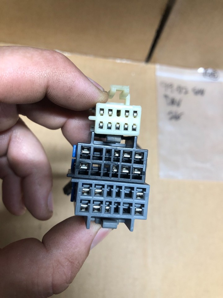 99-02 SILVERADO SIERRA DRIVER WINDOW SWITCH WIRING HARNESS PIGTAIL 45 ...