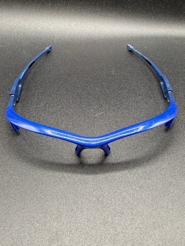 Oakley Flak Jacket Team Blue Navy Blue Frame | eBay