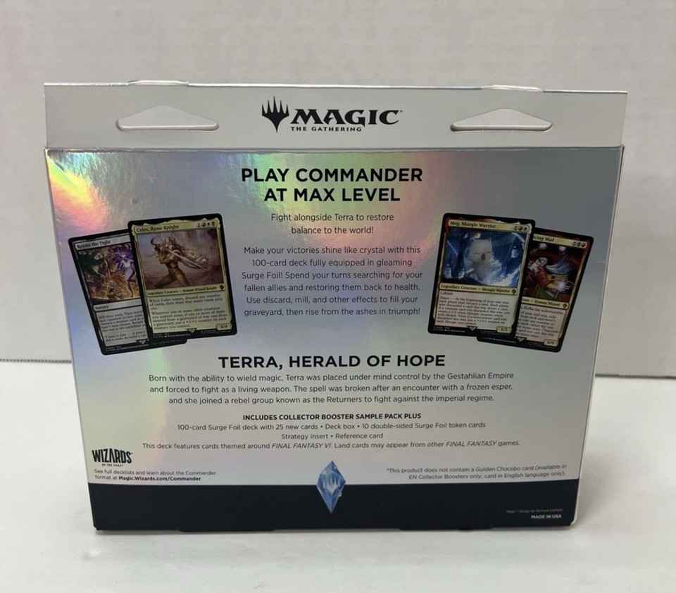 MTG - Final Fantasy VI Revival Trance Collector's Edition Commander ...