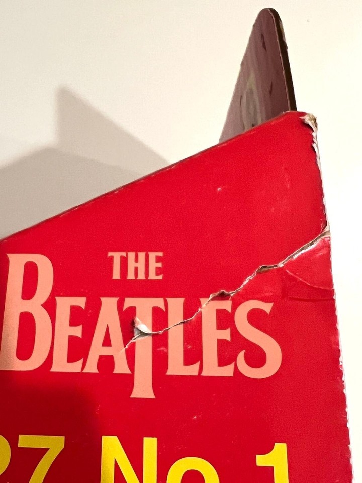 Beatles Number 1 Singles Promo Counter Display w/Sealed 27 No. 1 ...