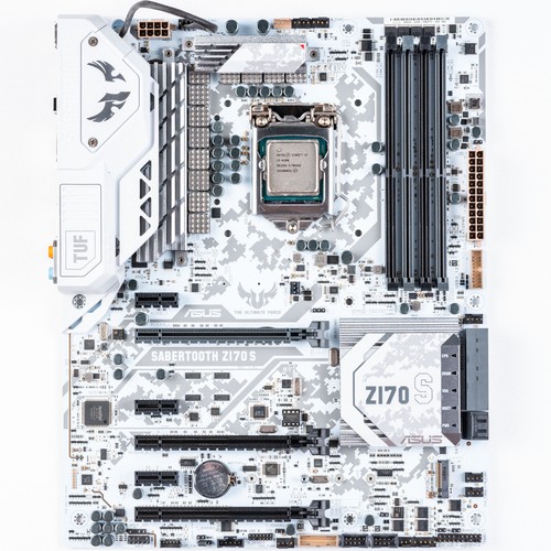 Asus SABERTOOTH Z170 S LGA1151 ATX Motherboard DDR4 NVMe M.2 Intel ...