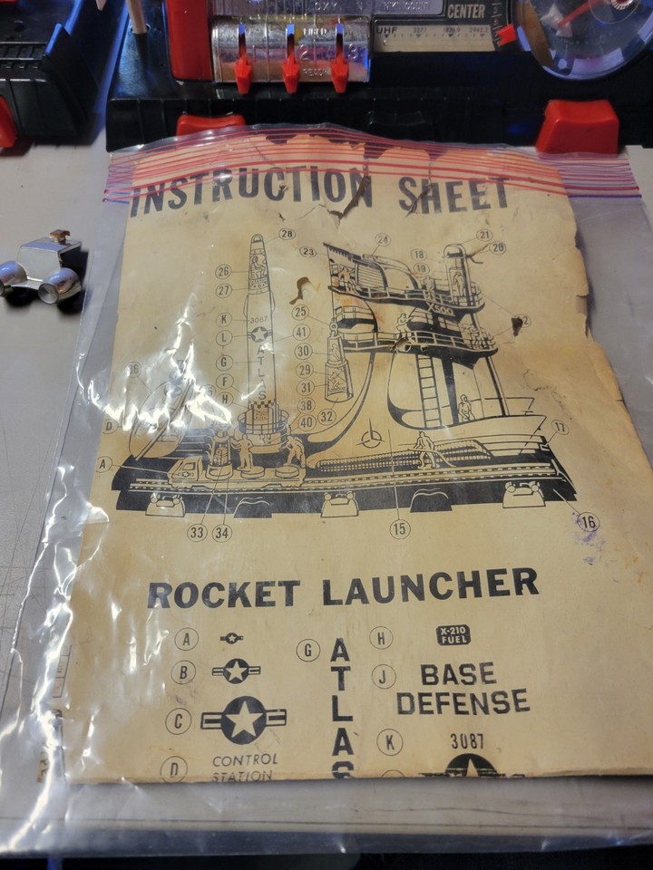 VTG DELUXE READING OPERATION X500 BASE DEFENSE AND ROCKET LAUNCHER SET ...