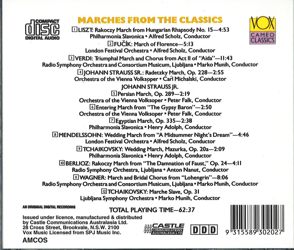 816A NEW SEALED (CD) MARCHES FROM THE CLASSICS | eBay Australia