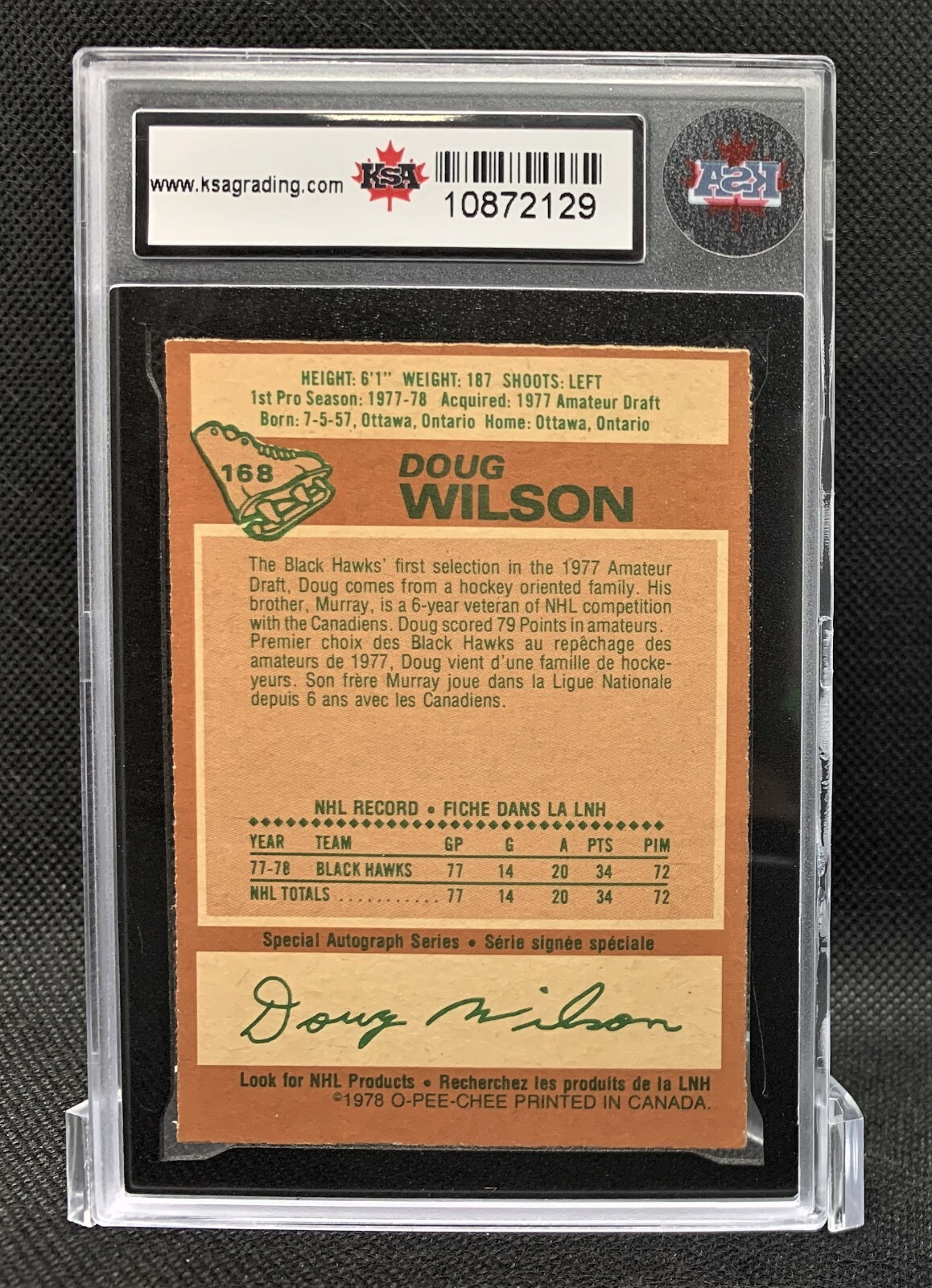 1978-79 O-Pee-Chee - #168 Doug Wilson (RC) for sale online | eBay