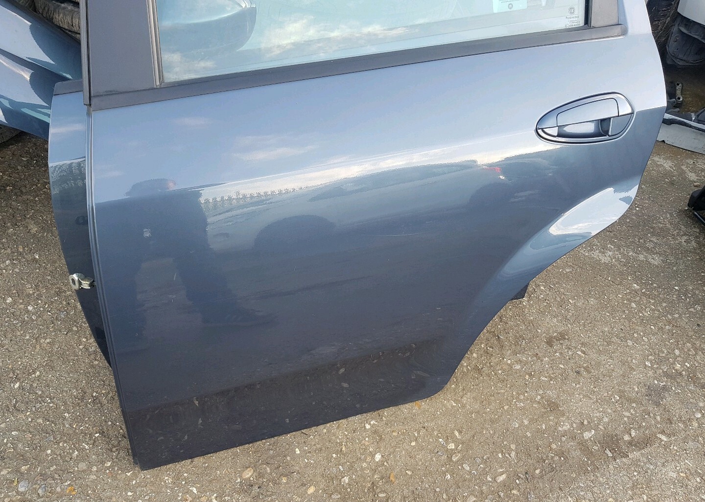 FIAT PUNTO EVO REAR PASSENGER 5 DOOR GRIGIO BLU 354 b 2010 COMPLETE ...