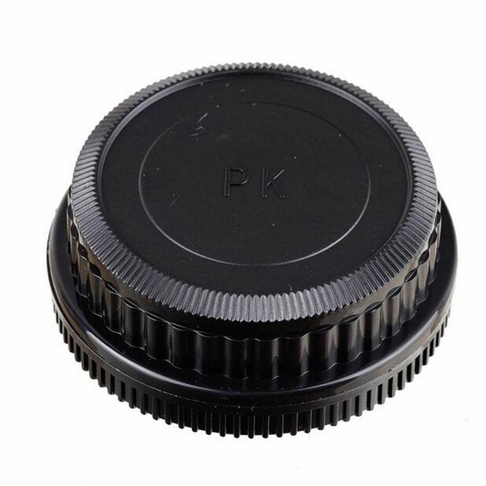 Black Body Cap& Lens Rear Caps Kit for Pentax K Mount SLR DSLR Camera ...