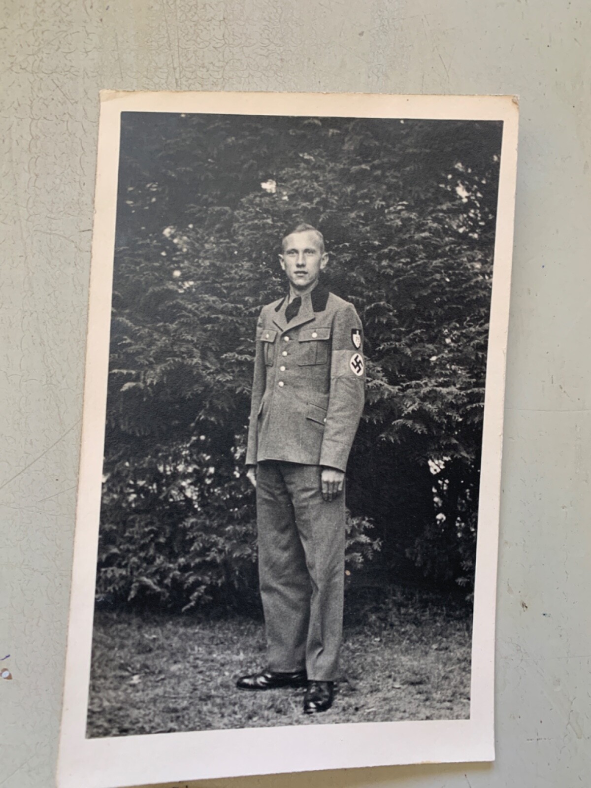 Young Nazi Soldier Real Photo Postcard World War II Germany + 1958 ...