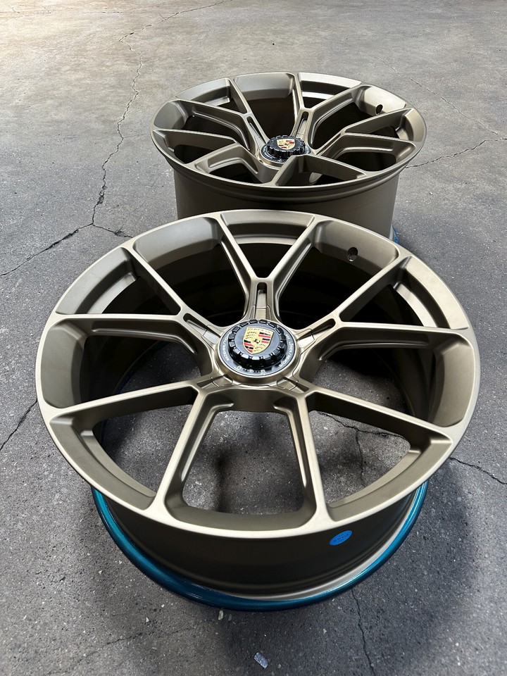 21" Lenso Blackout Forged GT3 RS Wheel (Set of 4) Porsche Macan S 5x112 ...