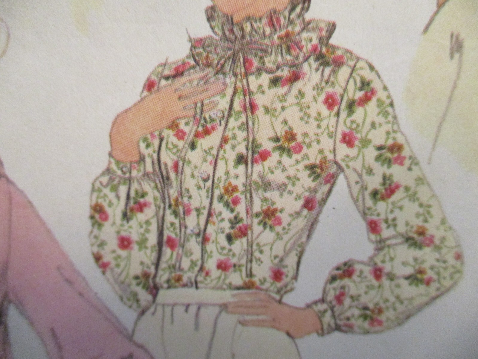 Simplicity Pattern 8736 Misses Long Sleeve Blouses Size 10 Bust 32.5 ...