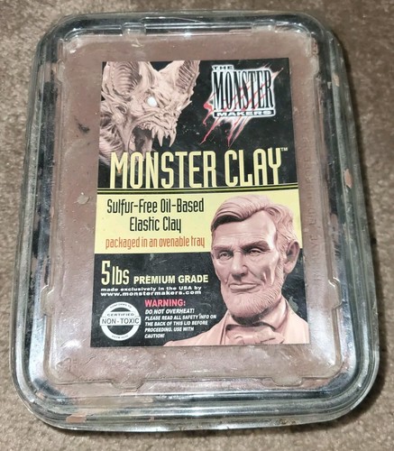 Monster Clay Premium Grade Modeling Clay (5lb Tub) | eBay