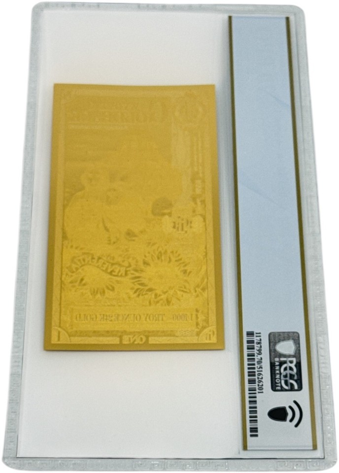 "First Years of Issue" Goldback Set PCGS 70 (UT, NV, NH, WY, SD, FL ...