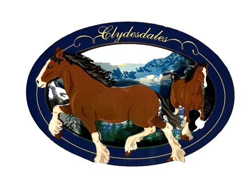 Clydesdales Budweiser Magnet in Great Condition, Breweriana | eBay