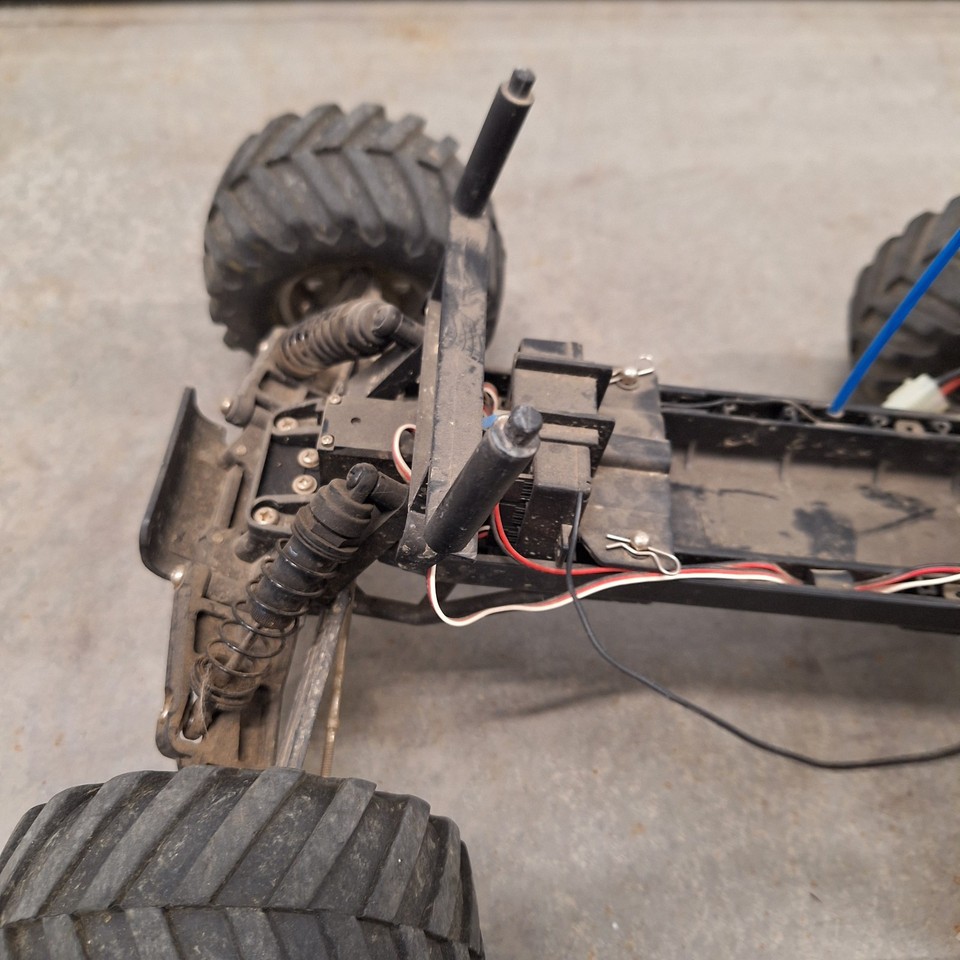 Vtg Traxxas Stampede Pro Classic RC Remote Control 2WD 1/10 Monster ...