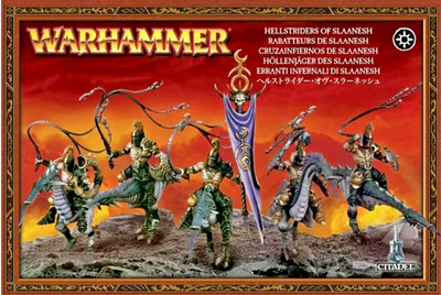 Hellstriders Of Slaanesh Hedonites Of Slaanesh Warhammer AoS NOS ...