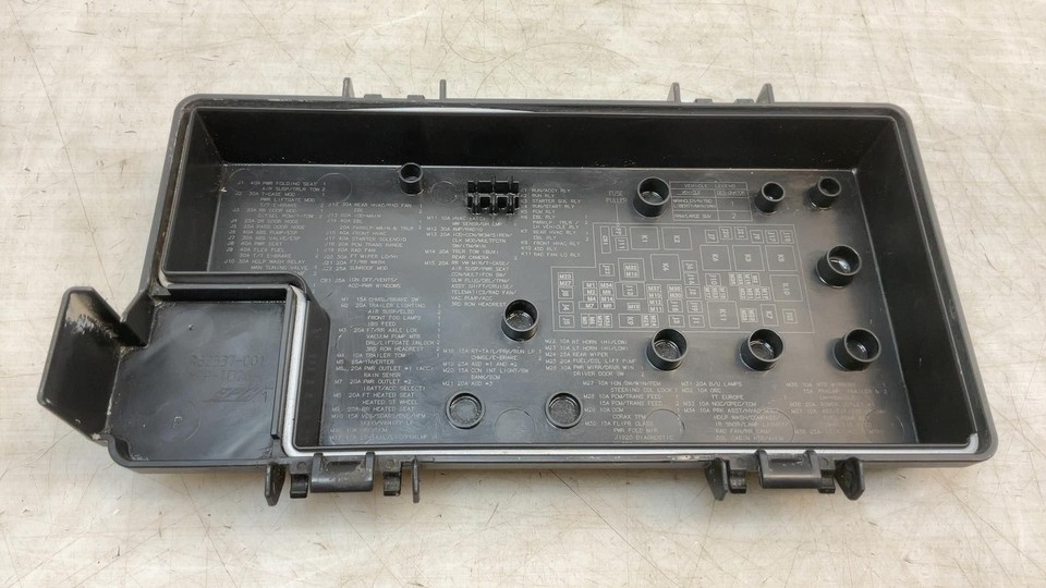 Jeep JK Wrangler OEM Stock TIPM Module Fuse Box Lid Cover Black 2007 ...